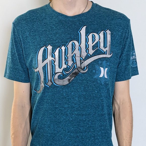 Hurley | Shirts | Mens Blue Hurley Buckle Exclusive Tshirt | Poshmark